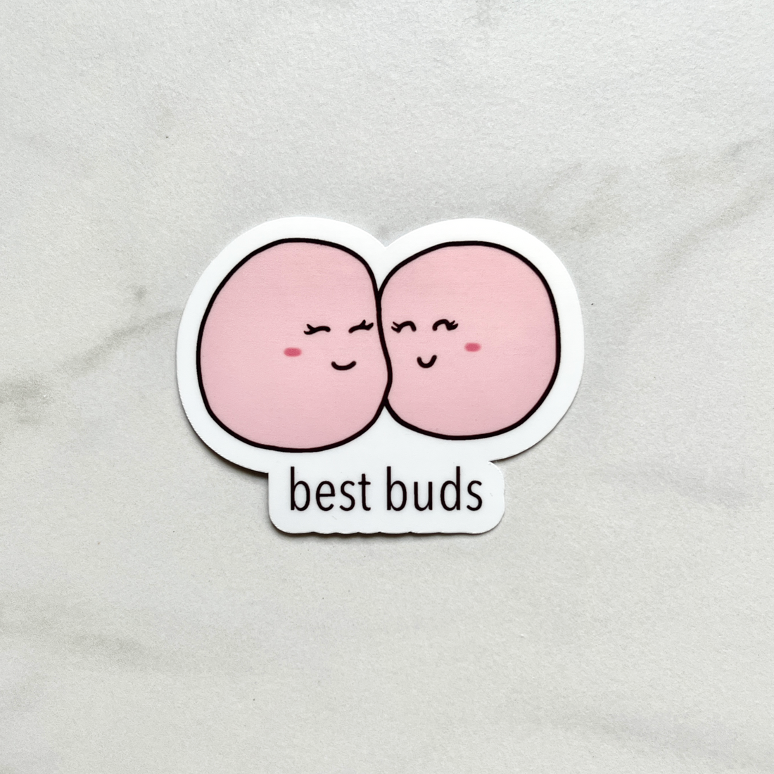 Best Buds Yeast Microbiology Sticker – Microbe Doodles
