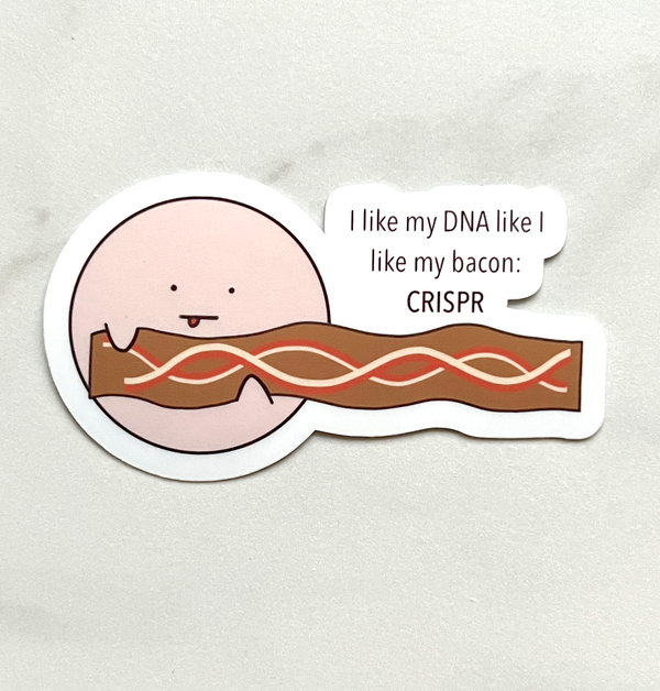 CRISPR-Cas9 Sticker – Microbe Doodles