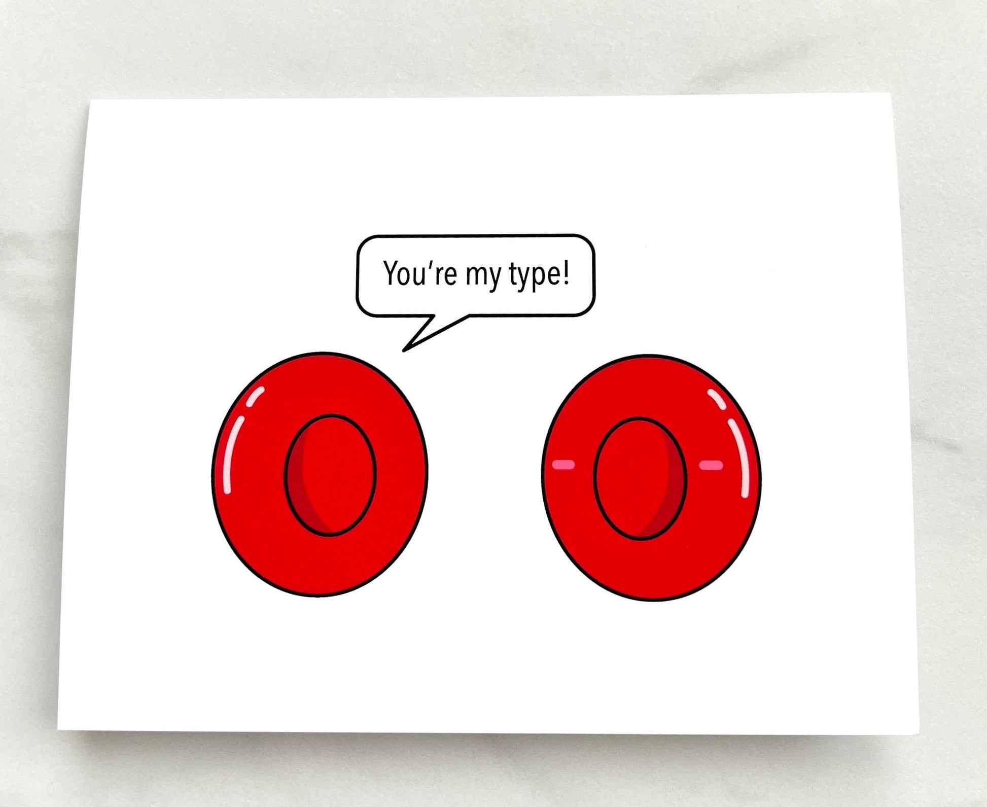 Blood Type Card – Microbe Doodles